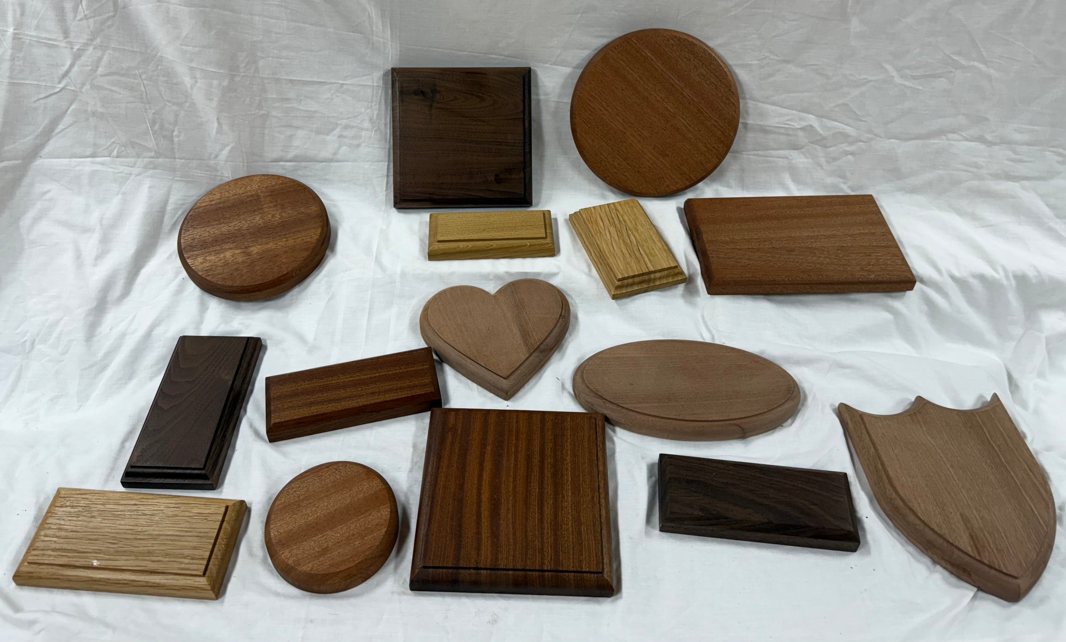 Home to bespoke solid wood plinth and signs. – We Sell Wood